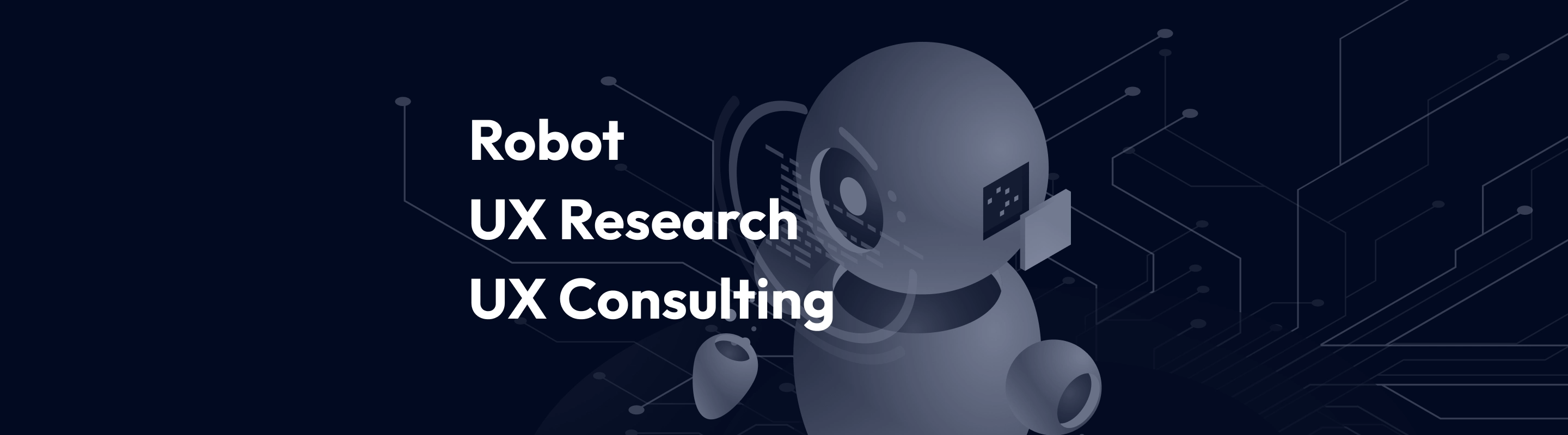 Robot Service Design | Work | pxd