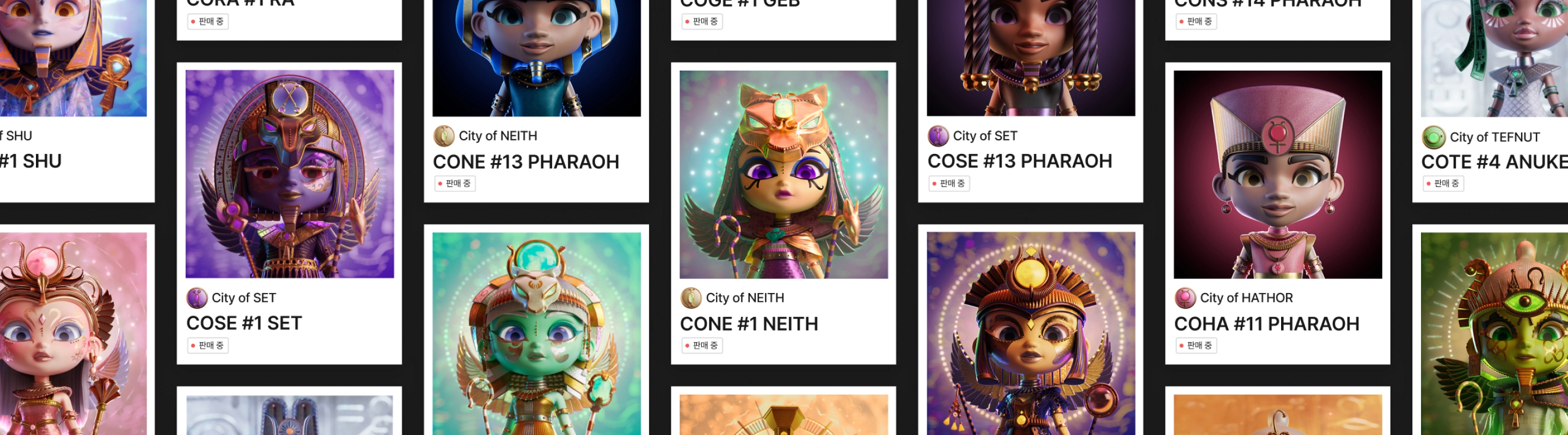 City of NILE NFT Project | Work | pxd